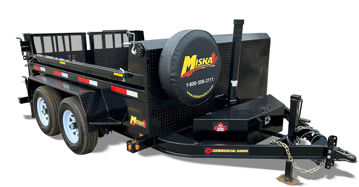 Miska 5 Ton Ultra Low Pro Dump Trailer – Miska Trailers