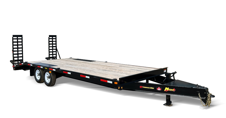30 Ton Tag-a-long Equipment Float Trailer – Miska Trailers