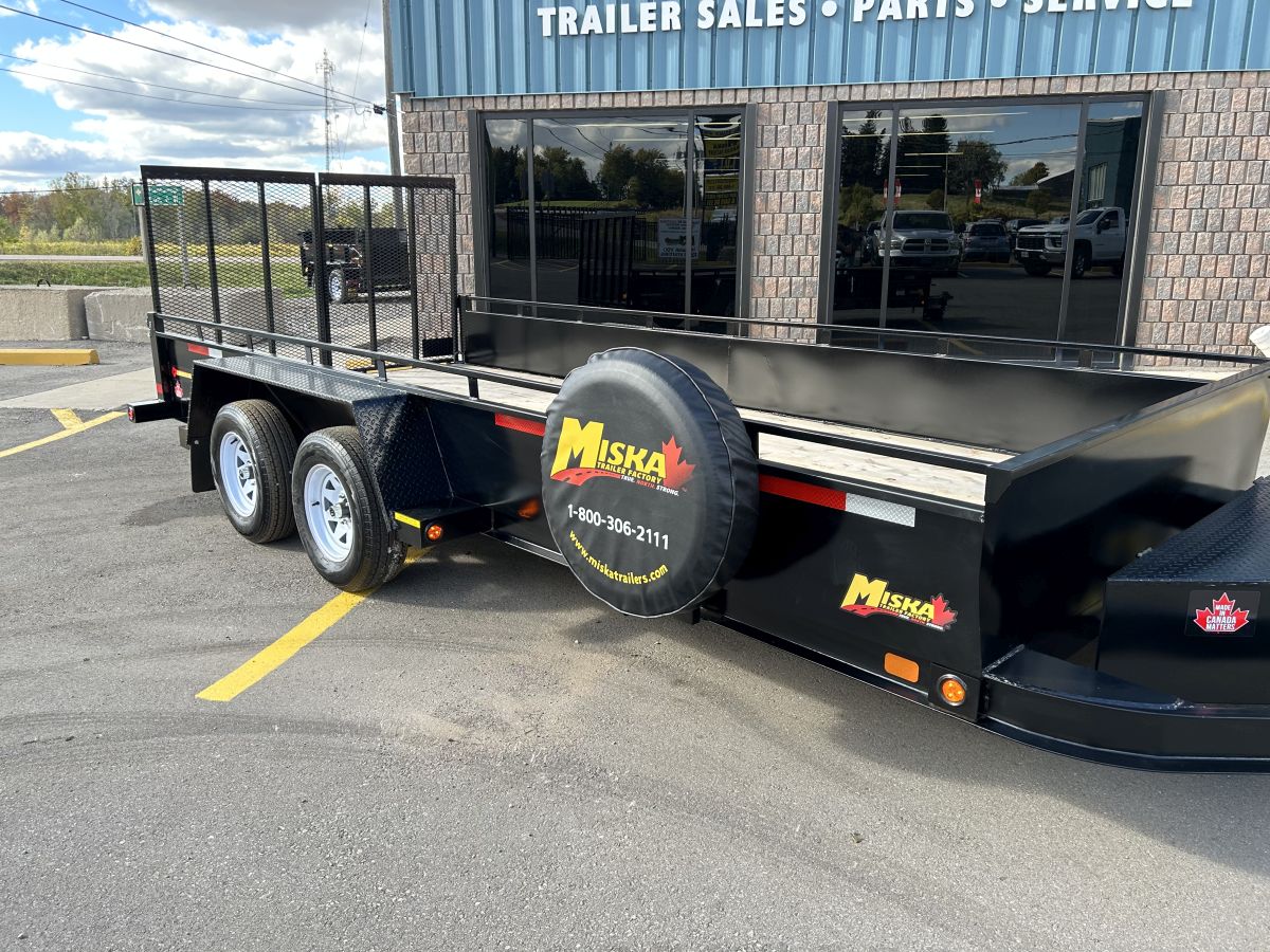 Miska Deluxe Landscape Trailer – Miska Trailers