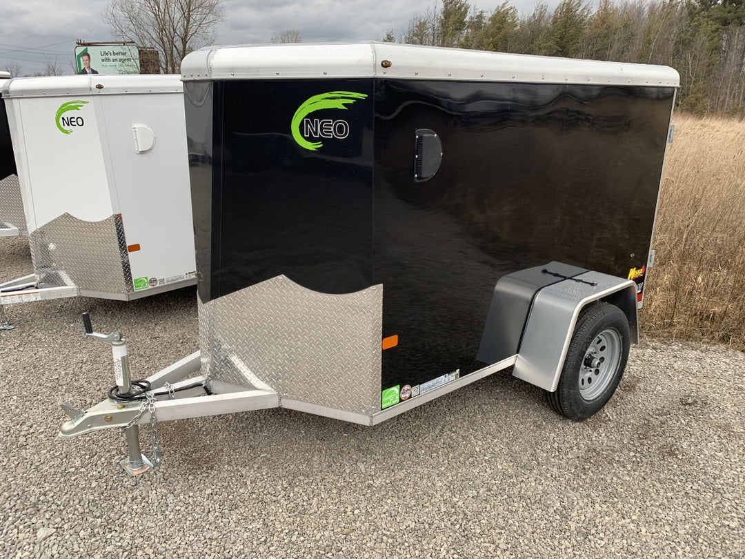 NEO Aluminum 5' Wide Enclosed Cargo Trailer – Miska Trailers