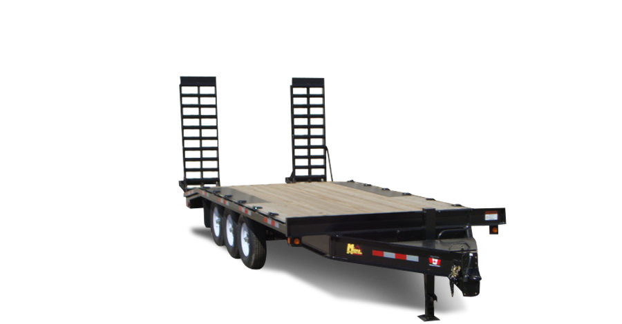 30 Ton Tag-a-long Equipment Float Trailer – Miska Trailers