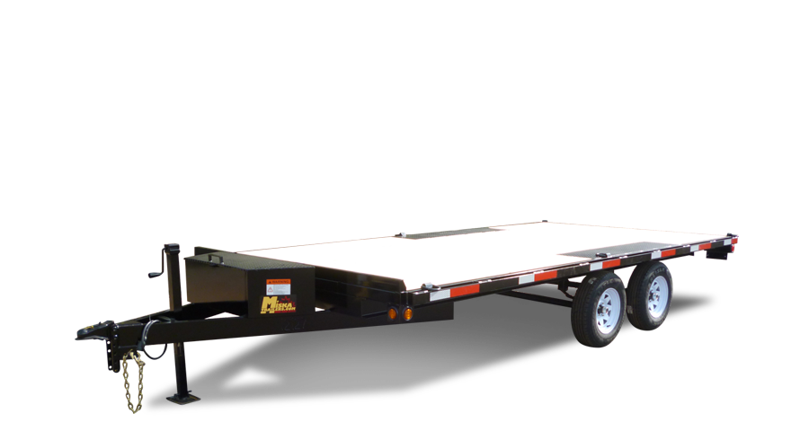 30 Ton Tag-a-long Equipment Float Trailer – Miska Trailers